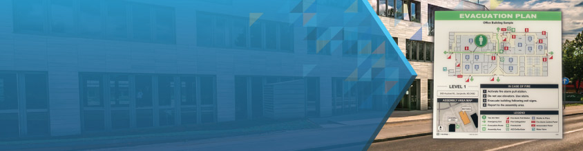 EvacDisplays - How to create Building Evacuation Maps